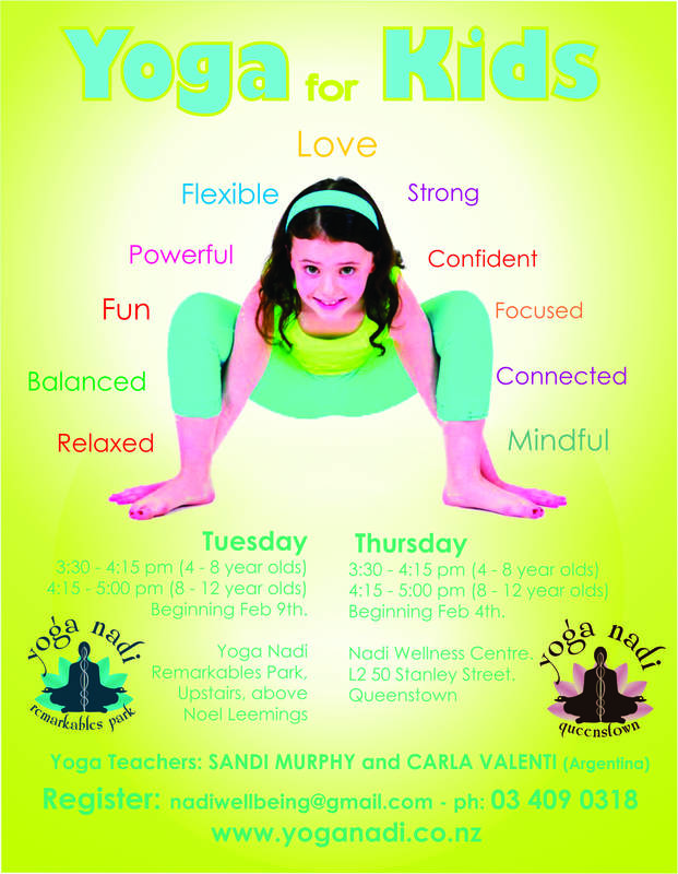 Kids Yoga Flyer